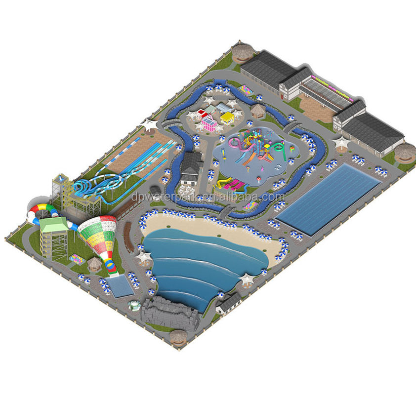 20000 SQM Aqua Park Design Master Plan Custom Water Theme Park Design ...